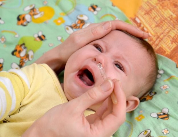 How to Put Saline Drops in Baby's Nose - MomLovesBest