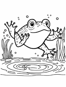 35 Printable Frog Coloring Pages (2023) - Mom Loves Best