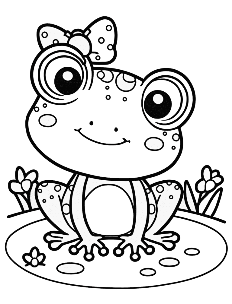 35 Printable Frog Coloring Pages (2023) - Mom Loves Best