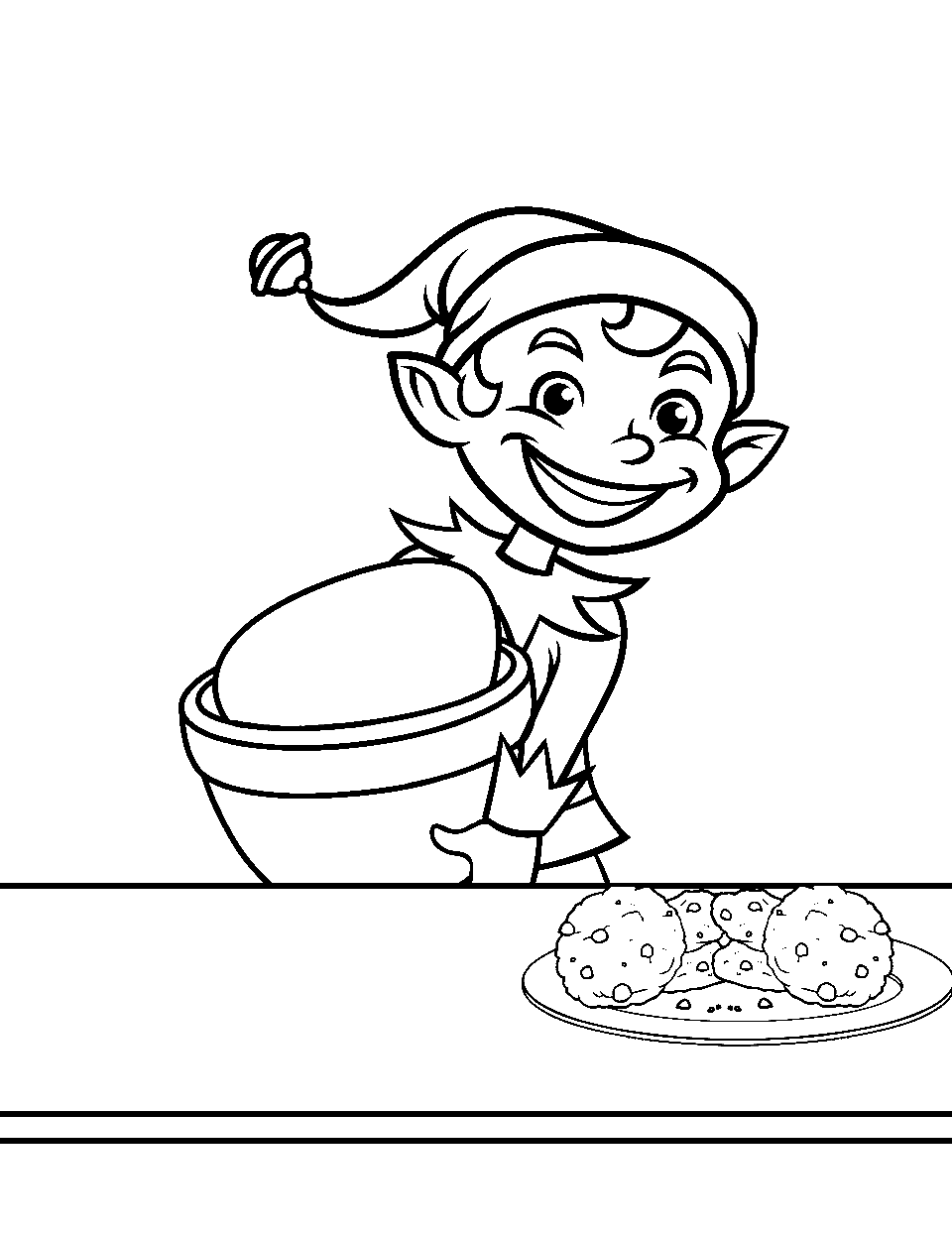 25 Elf Coloring Pages: Free Printable Sheets