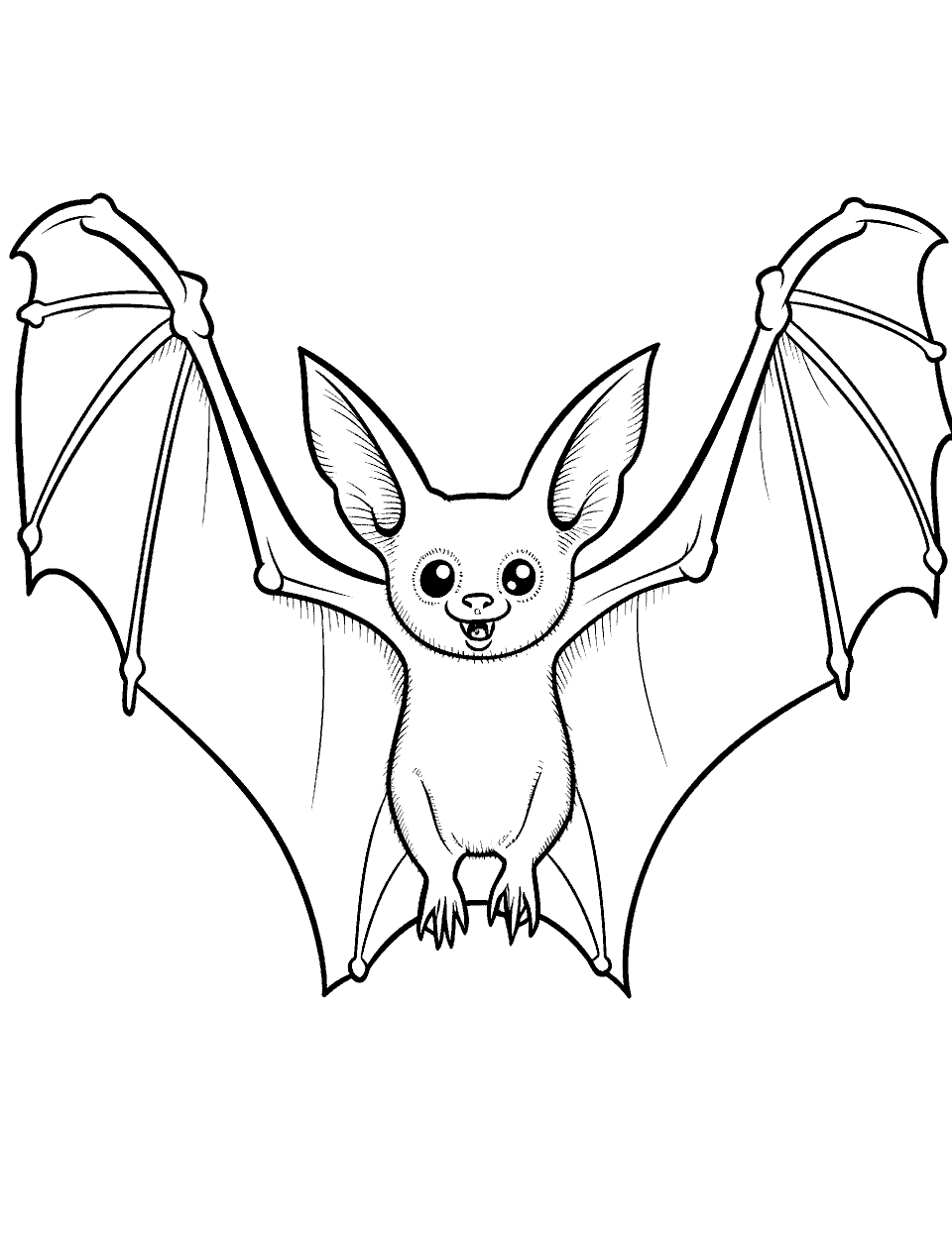 25 Bat Coloring Pages: Free Printable Sheets