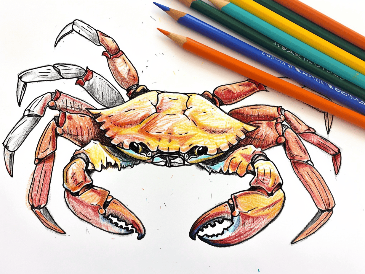 25 Crab Coloring Pages: Fun Free Sheets