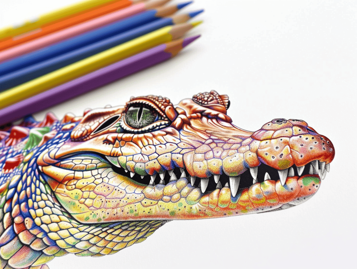Crocodile Coloring Pages: Free Printables