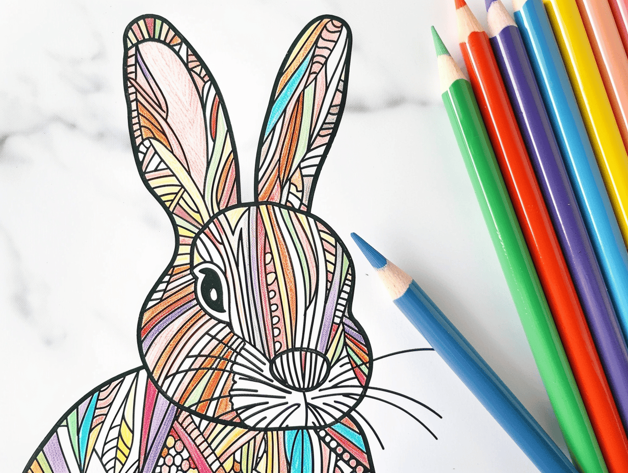 30 Easter Bunny Coloring Pages: Free Printable Sheets