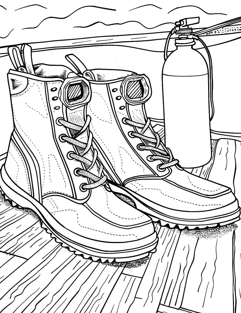 50 Shoe Coloring Pages: Free Printable Sheets