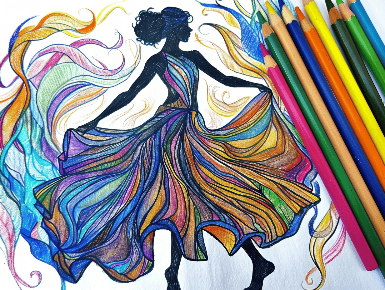 25 Dance Coloring Pages: Fun Free Sheets